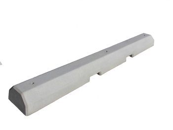 Parking bumpers, wheel stops and parking curbs